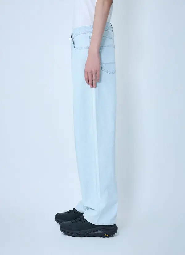 Stone Island Wide-leg Denim Jeans