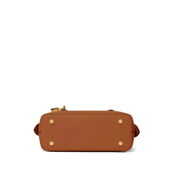 Stella McCartney Satchel With Padlock Detail - Brown