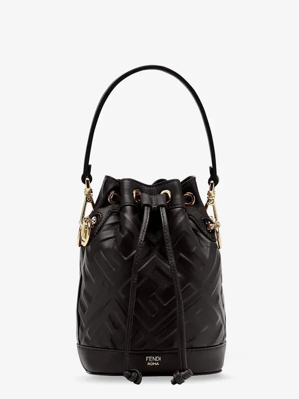 Fendi Mon Tresor Leather Bucket Bag - Multicolor