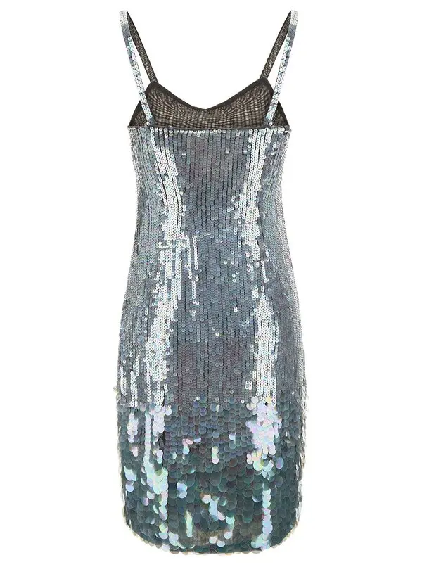 P.a.r.o.s.h Sequined Mini Dress - Multicolor