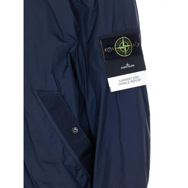Stone Island Logo Garment Dyed Jacket