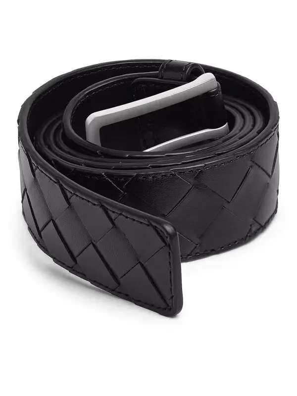 Bottega Veneta Braided Leather Belt