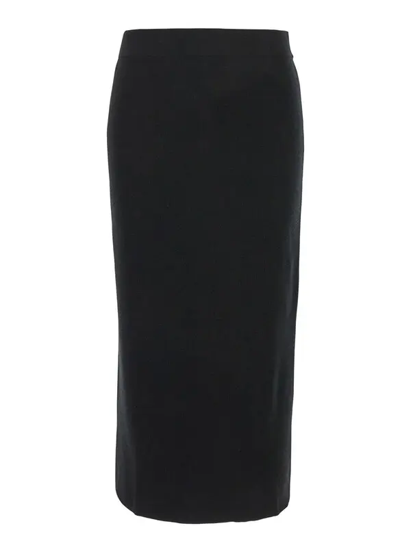 P.a.r.o.s.h Wool Cashmere Stretch Skirt - Multicolor