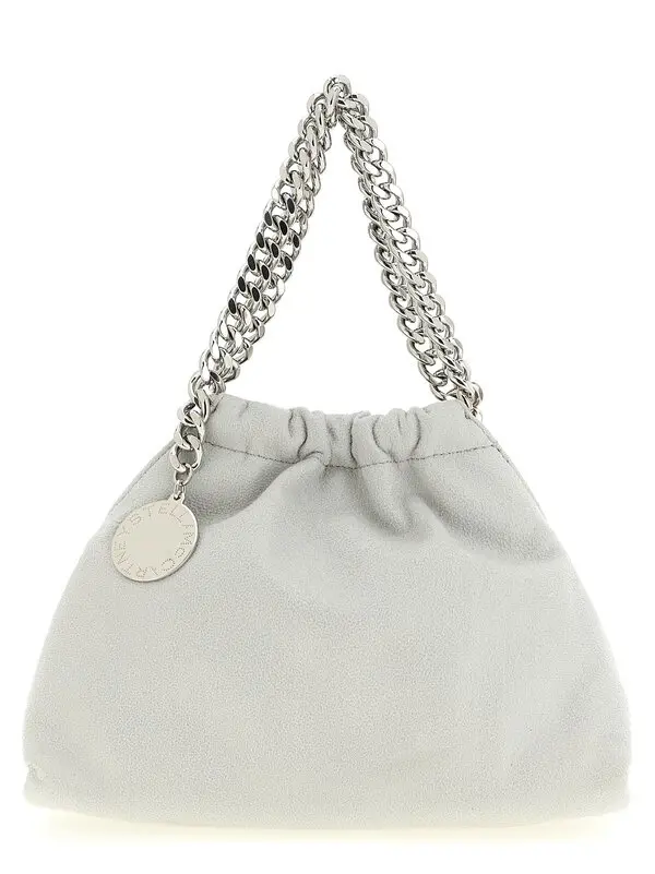 Stella McCartney Falabella Mini Drawstring Handbag - Gray