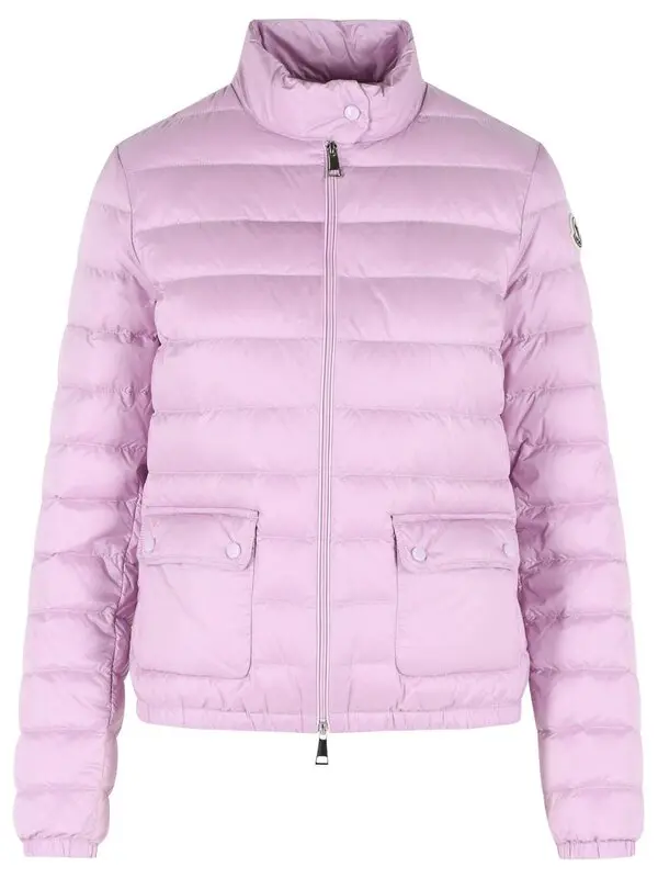 Moncler Lilac Polyamide Down Jacket