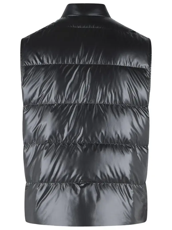 Moncler Restigo Quilted Puffer Vest - Black