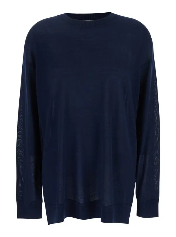 P.a.r.o.s.h Wool And Silk Blend Crewneck Sweater - Multicolor