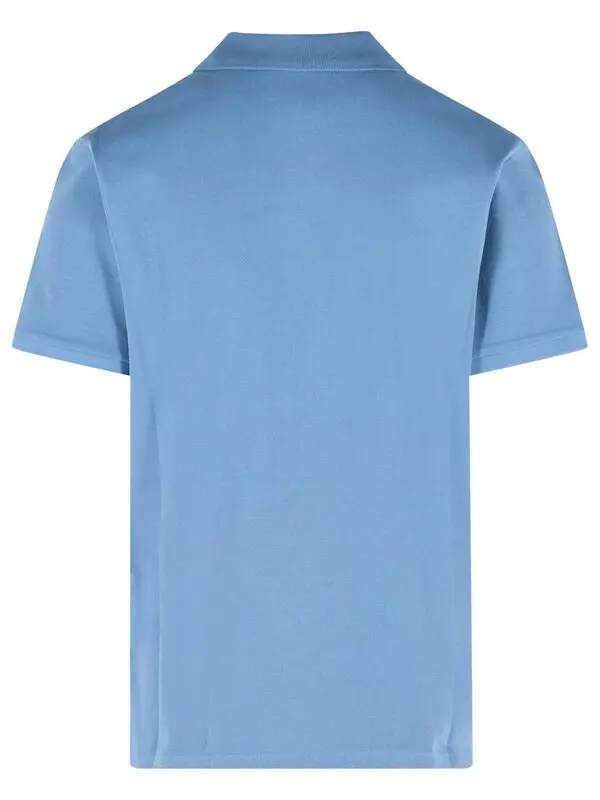 Moncler Polo Shirt In Light Cotton
