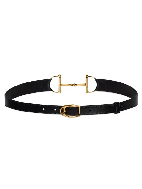 Gucci Oversize Clamp Belt - Black