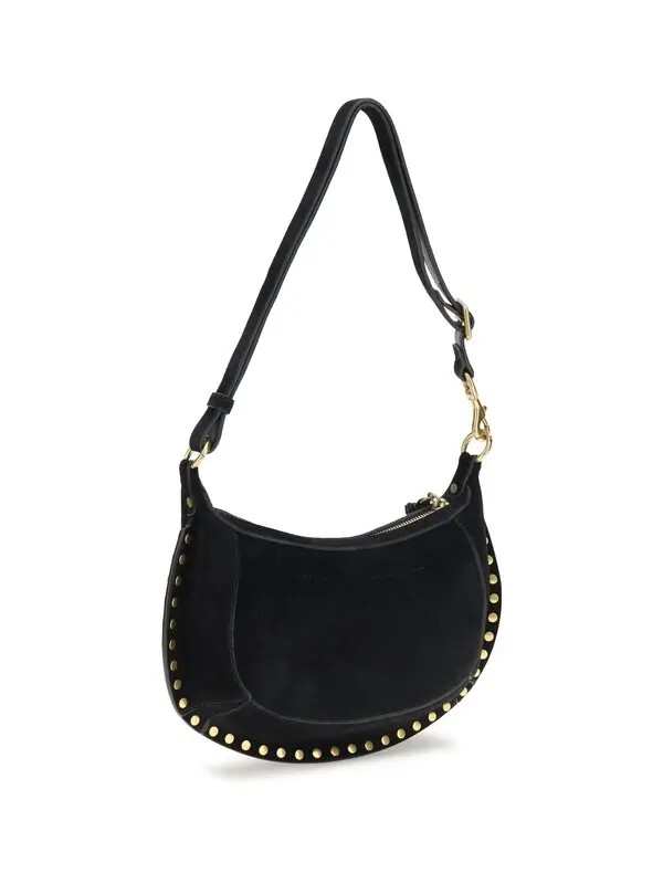 Isabel Marant Étoile Oskan Moon Shoulder Bag - Black