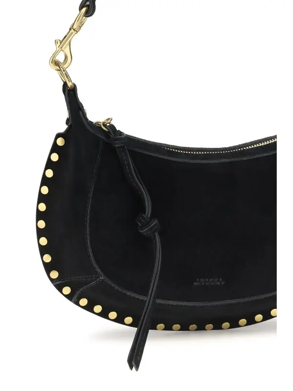Isabel Marant Étoile Oskan Moon Shoulder Bag - Black