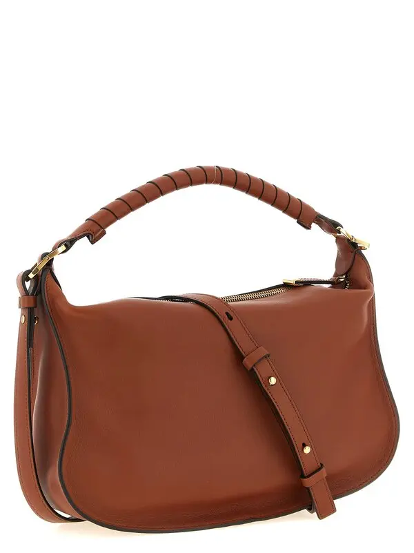 Chloé Marcie Small Shoulder Bag - Brown