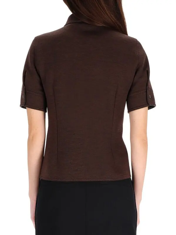 Gucci Half-sleeve Shirt - Brown