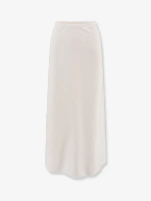 Max Mara Vernice Viscose Flared Skirt - Multicolor