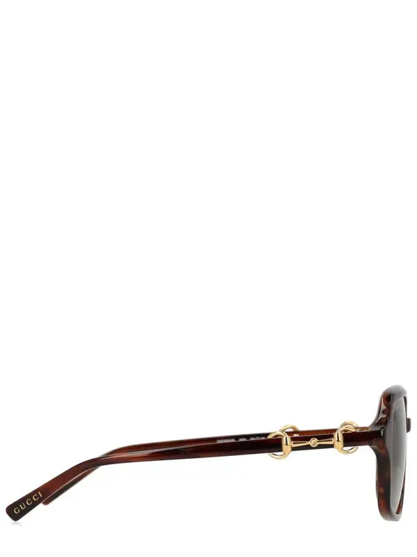 Gucci Navigator Sunglasses - Brown