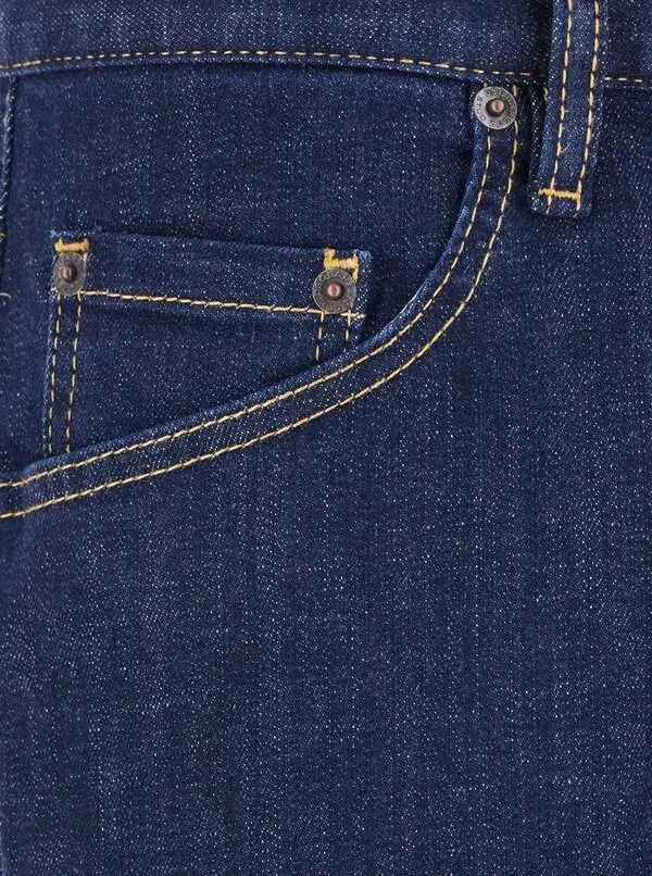 Dsquared2 Denim Jeans With Logo Detail - Multicolor