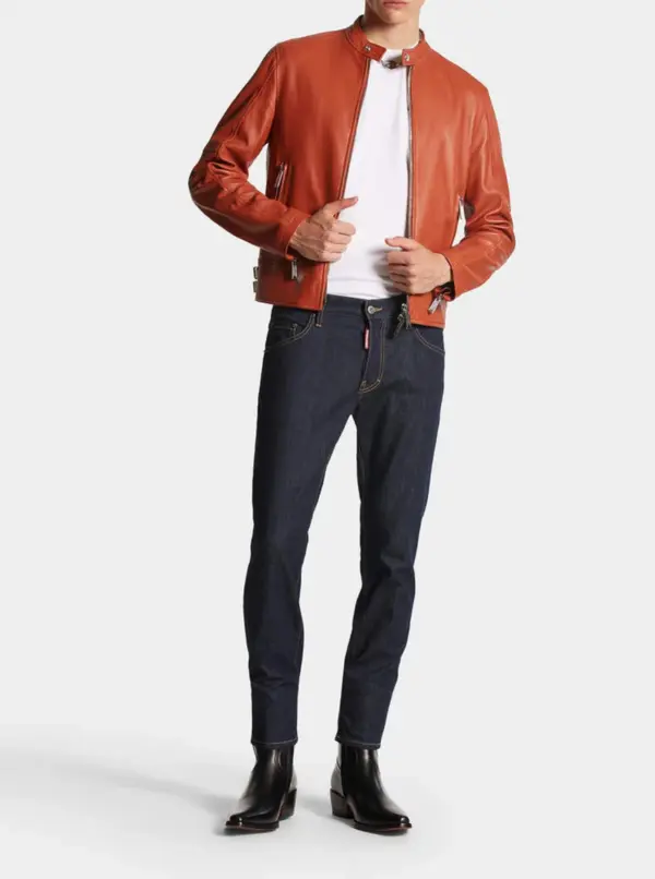 Dsquared2 Denim Jeans With Logo Detail - Multicolor