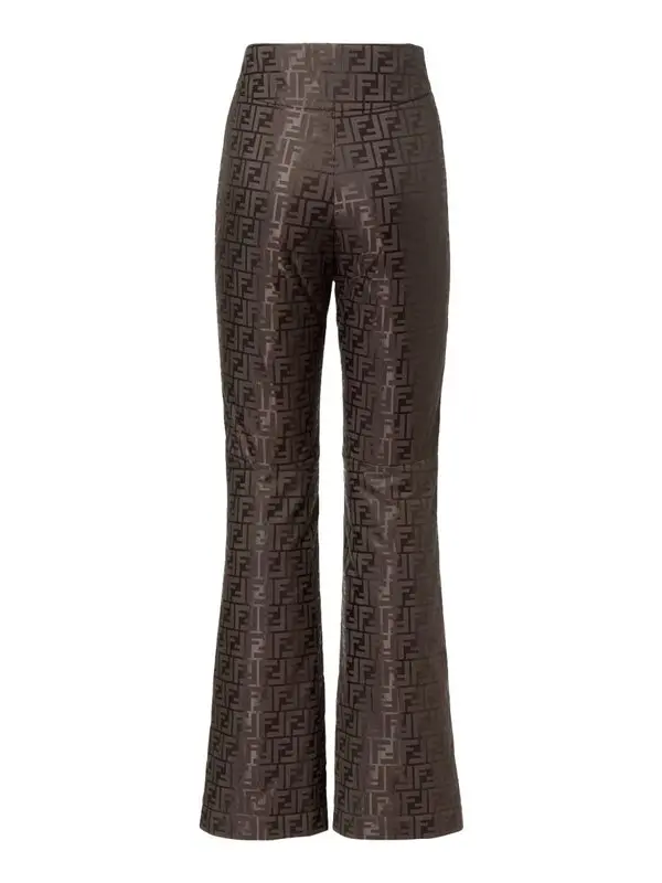 Fendi Ski Pants Monogram - Brown
