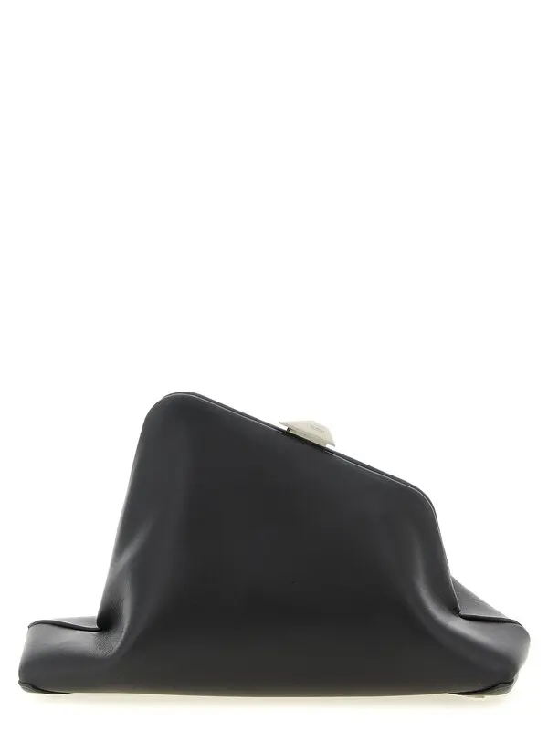 Attico Day Off Small Clutch - Black