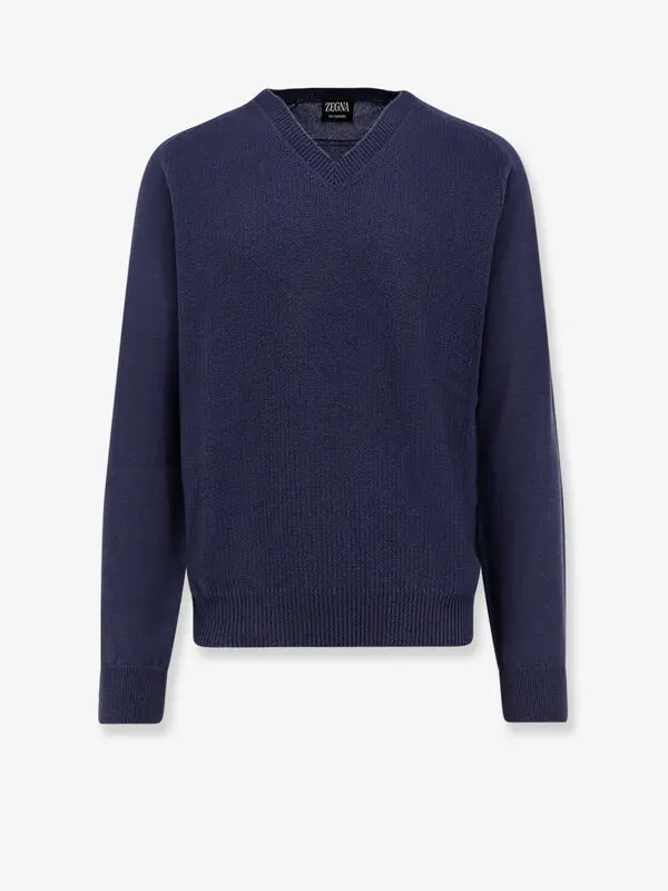 Zegna Cashmere V-neck Sweater