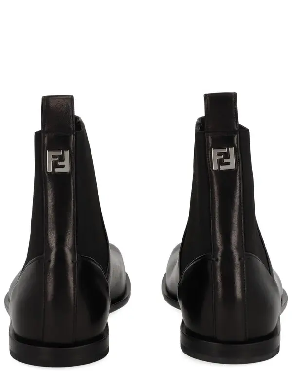Fendi Chelsea Squared Ff Boot