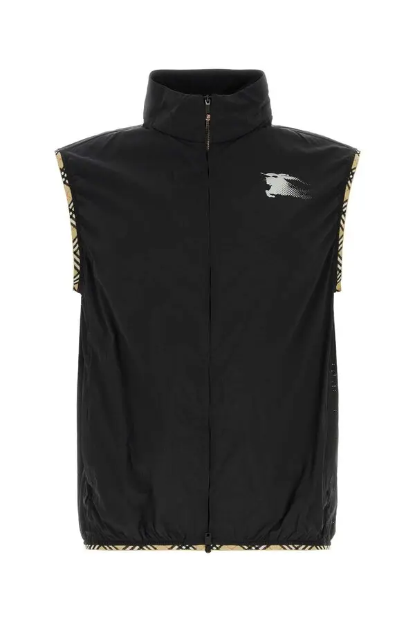 Burberry Sleeveless Nylon Jacket