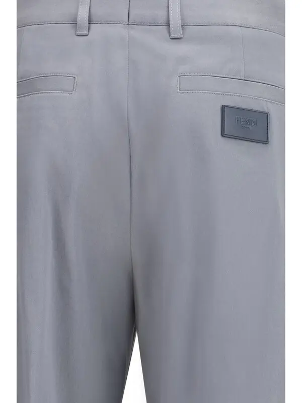 Fendi Cotton Tailored Pants