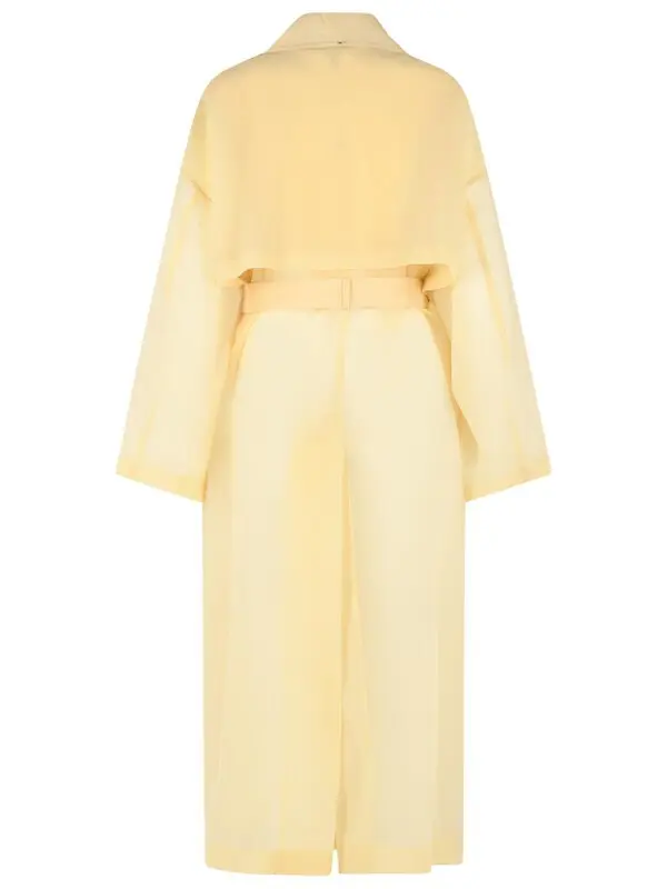 Sportmax Fata" Trench Coat - Cream