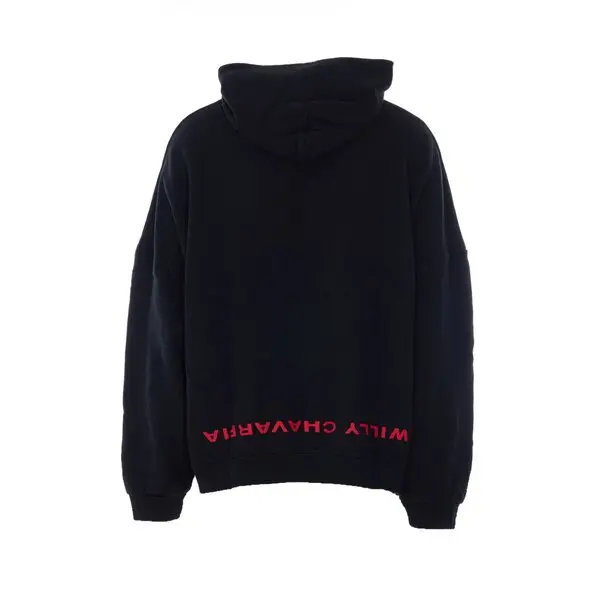 WILLY CHAVARRIA Welcome To America Hoodie - Black