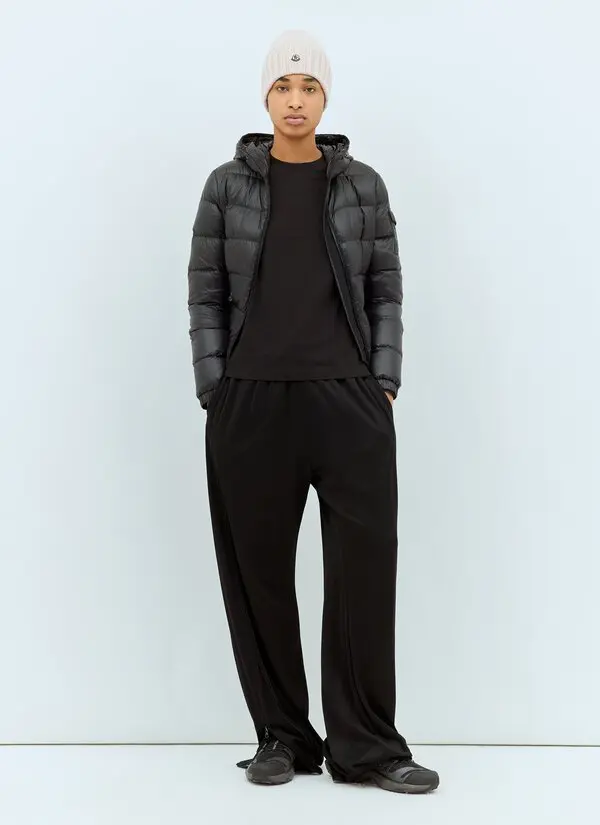 Moncler Gles Hooded Down Jacket - Black