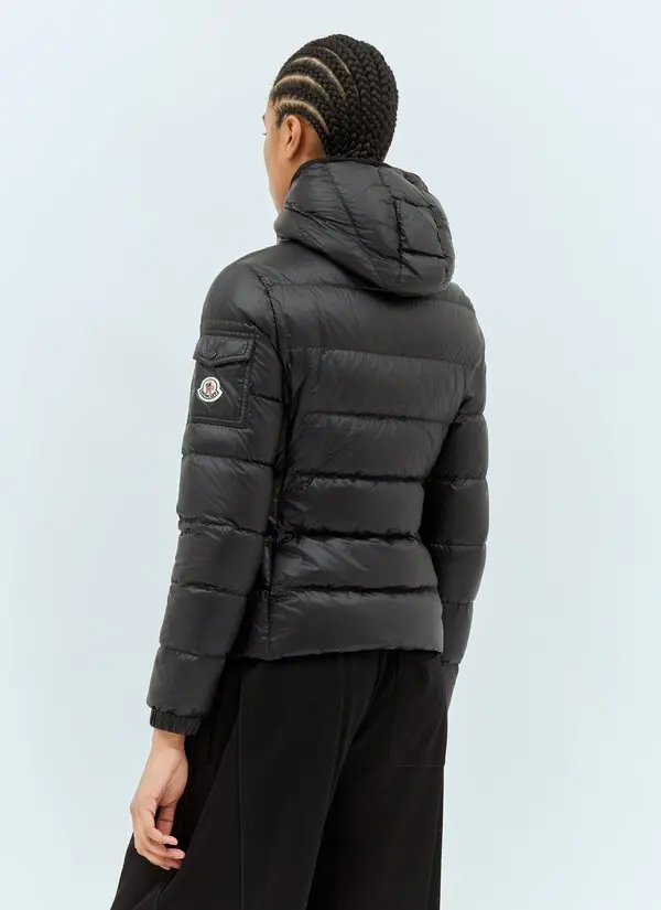 Moncler Gles Hooded Down Jacket - Black