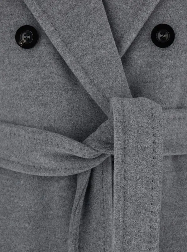 Max Mara Madame Double-breasted Wool And Cashmere Coat - Multicolor