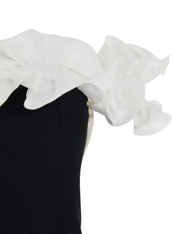 ROTATE BY BIRGER CHRISTENSEN Off-the-shoulder Ruffled Dress - Multicolor