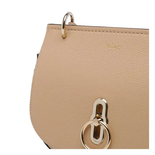 Mulberry Small Amberley Satchel Bag - Cream