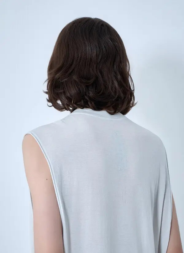 Rick Owens Sleeveless Graphic Top - Gray