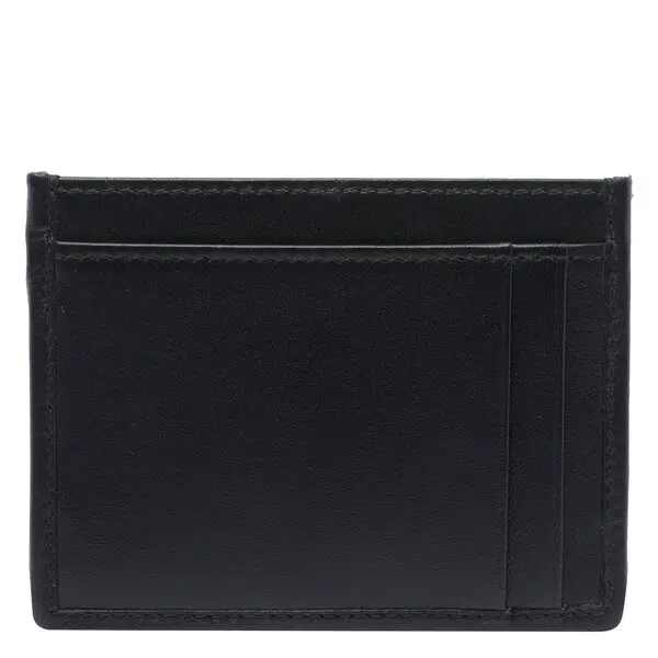 Miu Miu Logo Matelasse' Cards Holder - Black