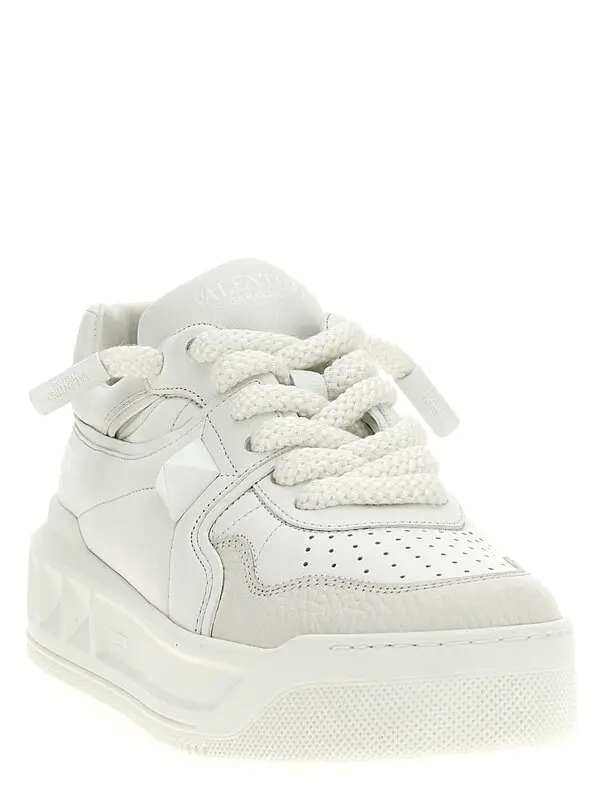 Valentino Garavani One Stud Xl Sneakers - White