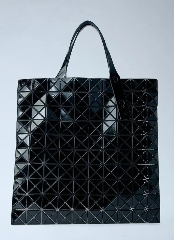 Issey Miyake Geometric Paneled Tote Bag