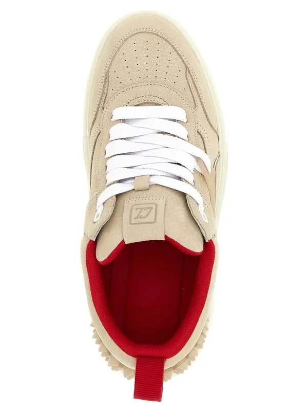 CHRISTIAN LOUBOUTIN Astroloubi 2 Grain De Poudre Nabuck Sneakers