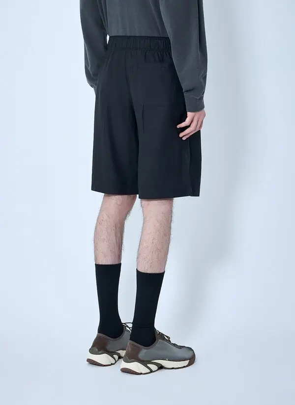 Our Legacy Elasticated Waist Leisure Shorts - Black