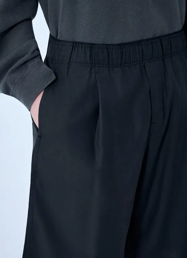 Our Legacy Elasticated Waist Leisure Shorts - Black