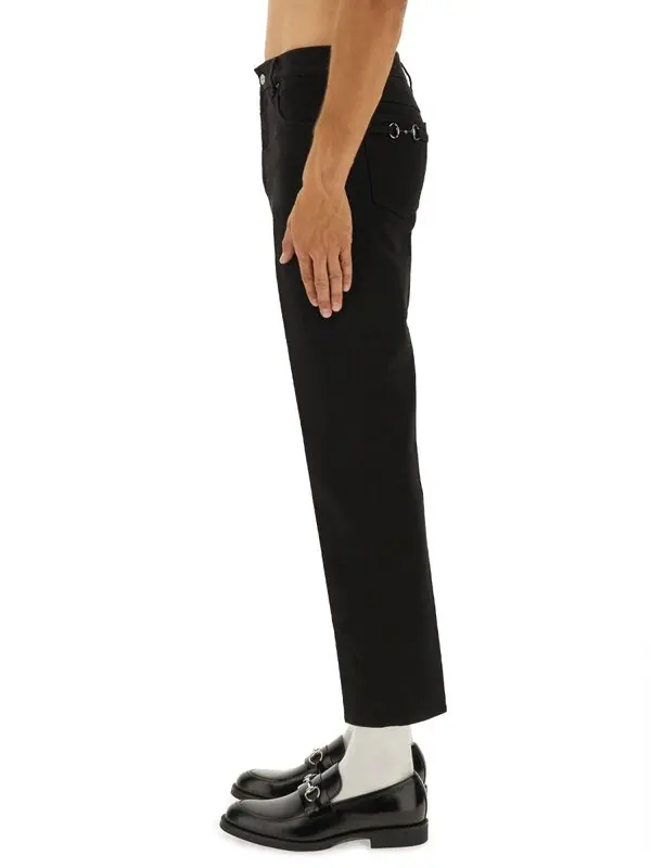 Gucci Slim Fit Cotton Pants