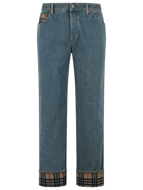 Burberry Dexter Light Cotton Jeans - Blue