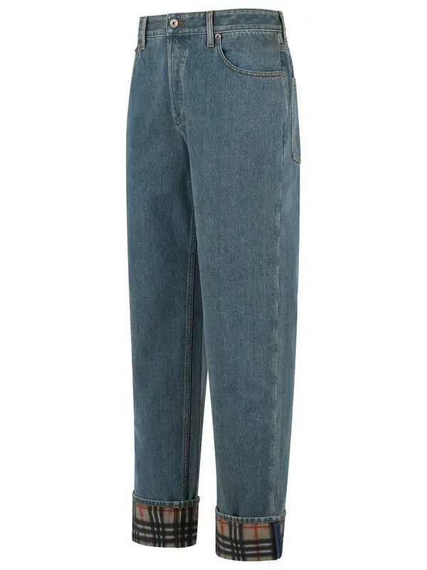 Burberry Dexter Light Cotton Jeans - Blue
