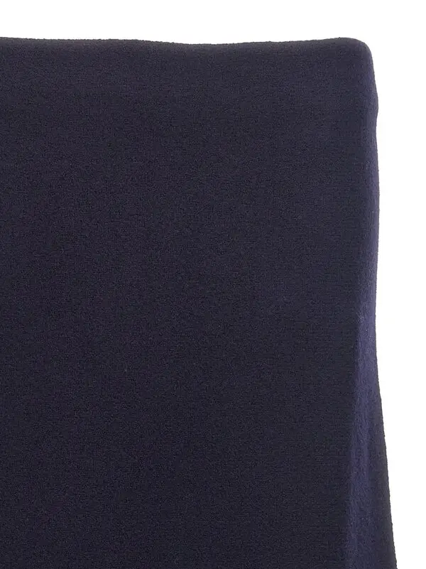 JIL SANDER Long Wool Skirt