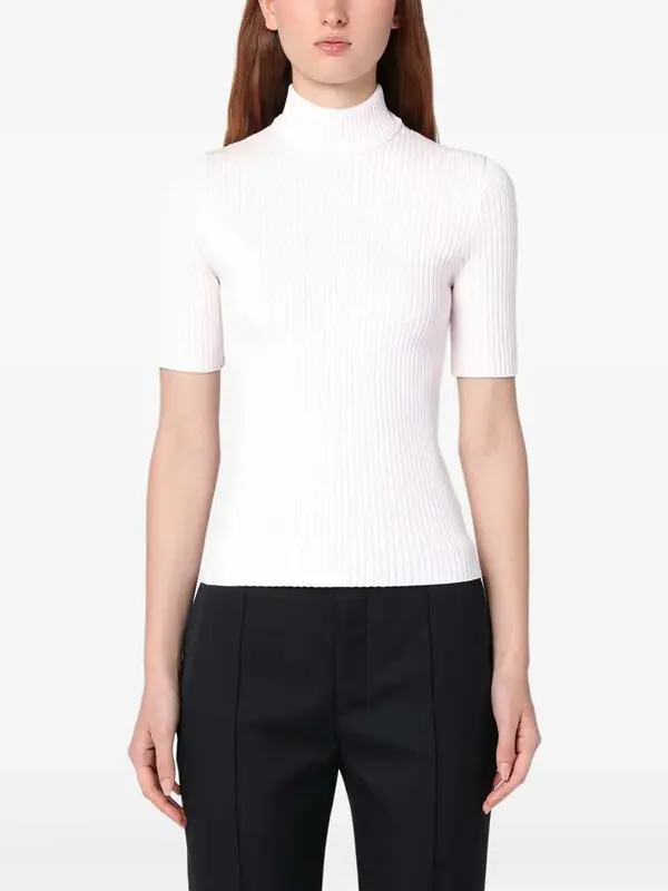 COURREGES Reedition Ribbed Turtleneck Sweater - Multicolor