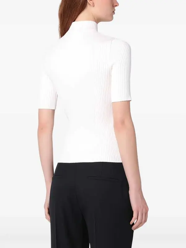 COURREGES Reedition Ribbed Turtleneck Sweater - Multicolor