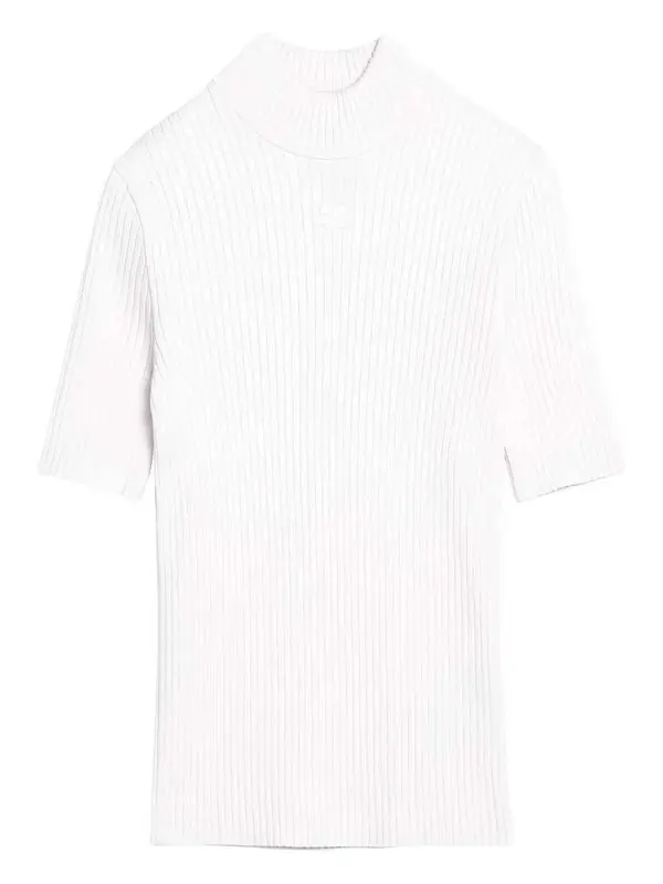 COURREGES Reedition Ribbed Turtleneck Sweater - Multicolor