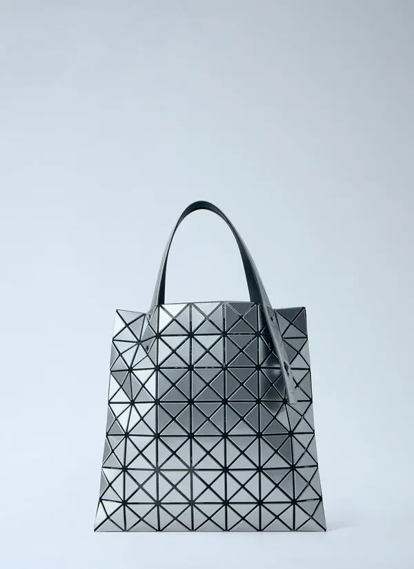 Issey Miyake Geometric Paneled Tote Bag