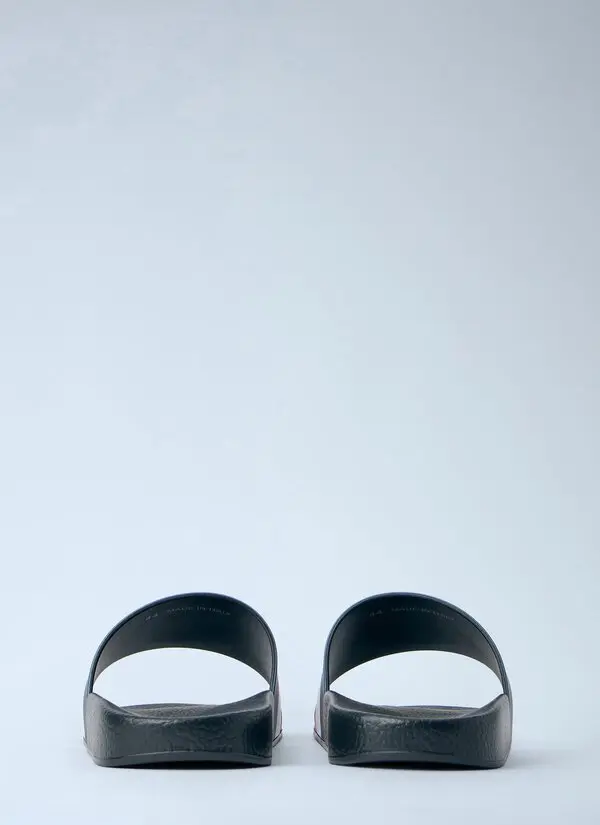 Moncler Basile Striped Slide Sandals